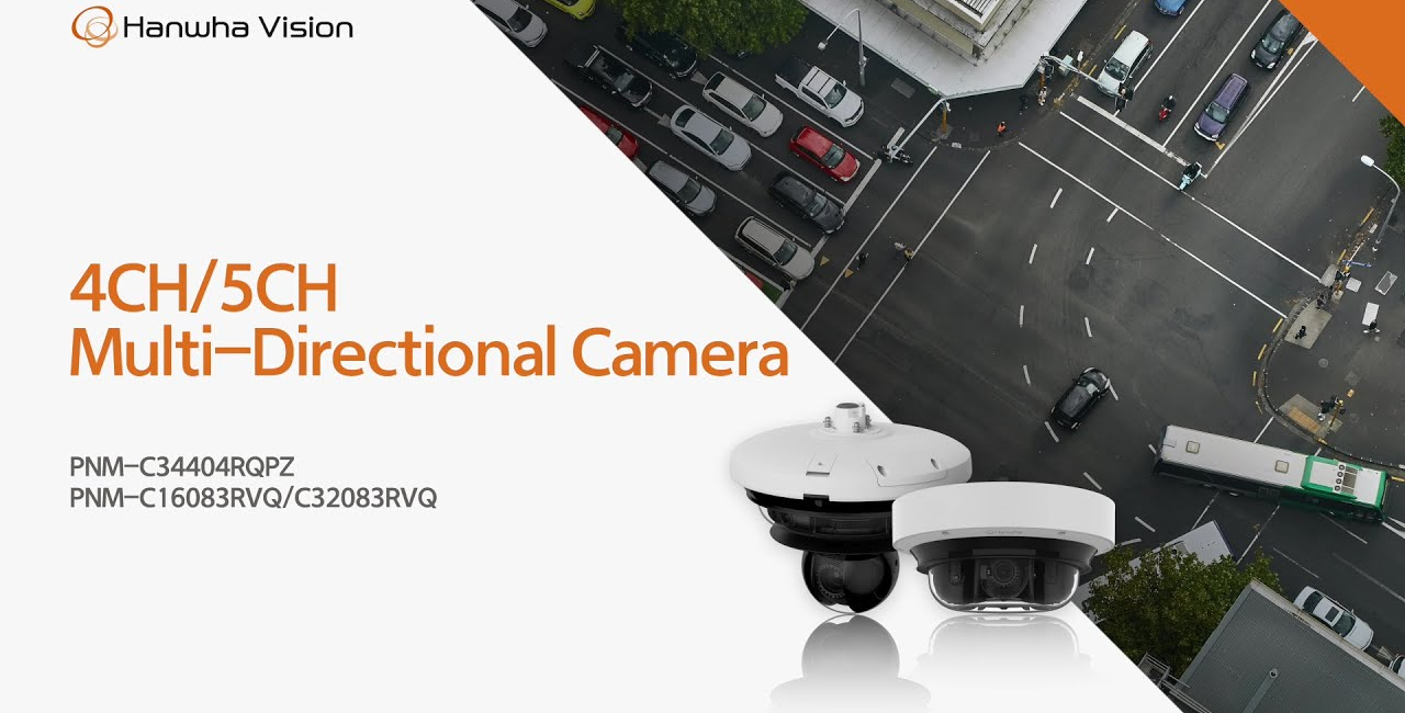 Hanwha Vision 4CH/5CH Multi-Directional Camera - AnelaTek Solutions